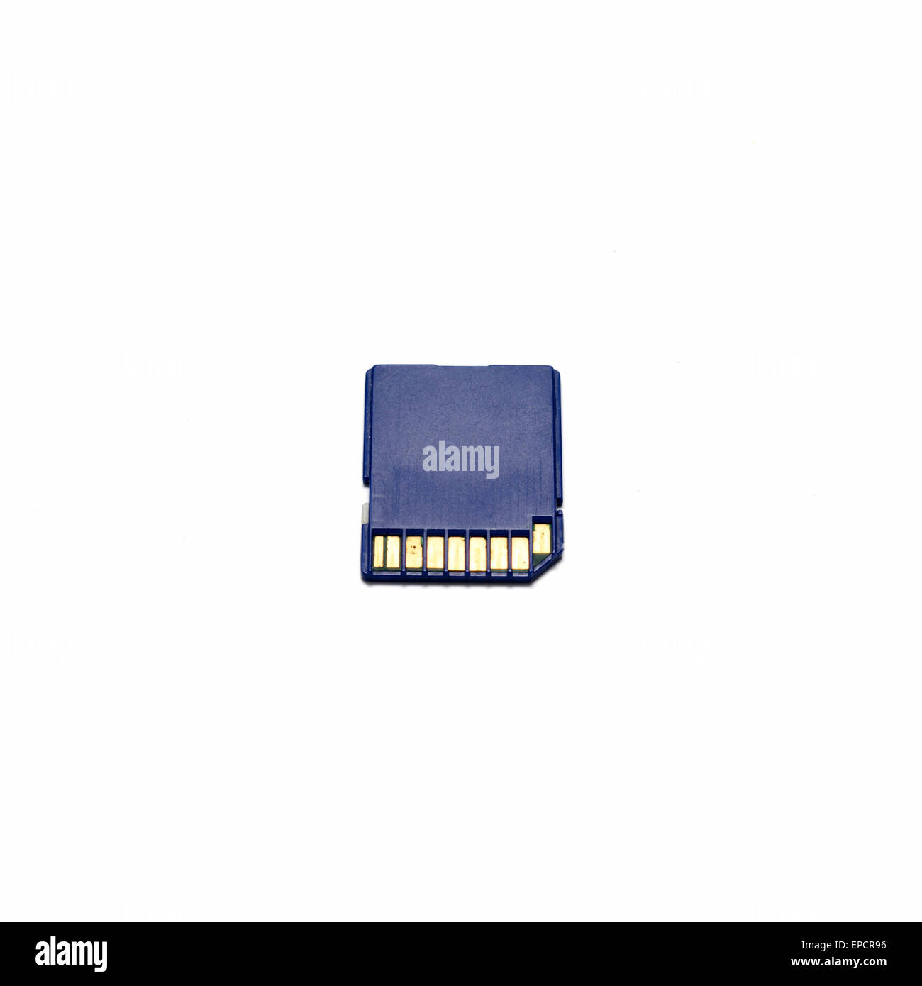 sd card on a white background Stock Photo - Alamy