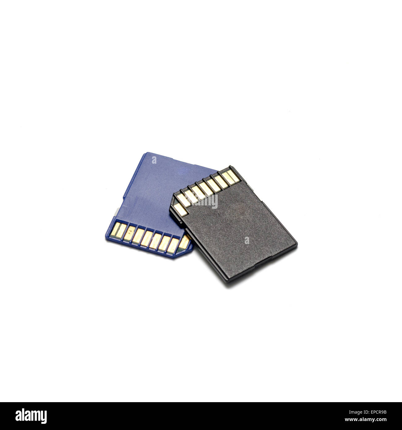 sd card on a white background Stock Photo - Alamy
