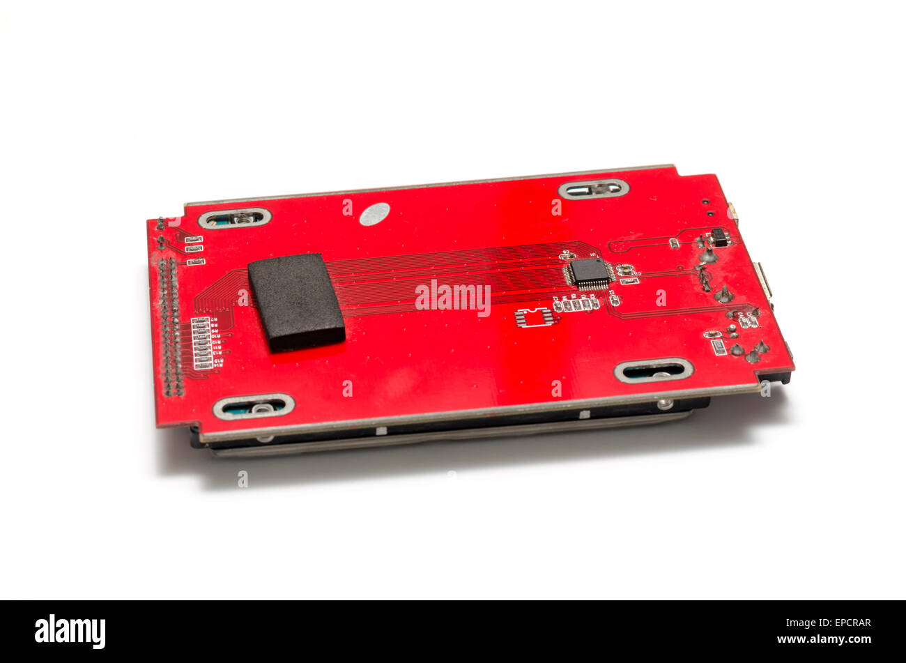 computer harddisk on a white background Stock Photo - Alamy