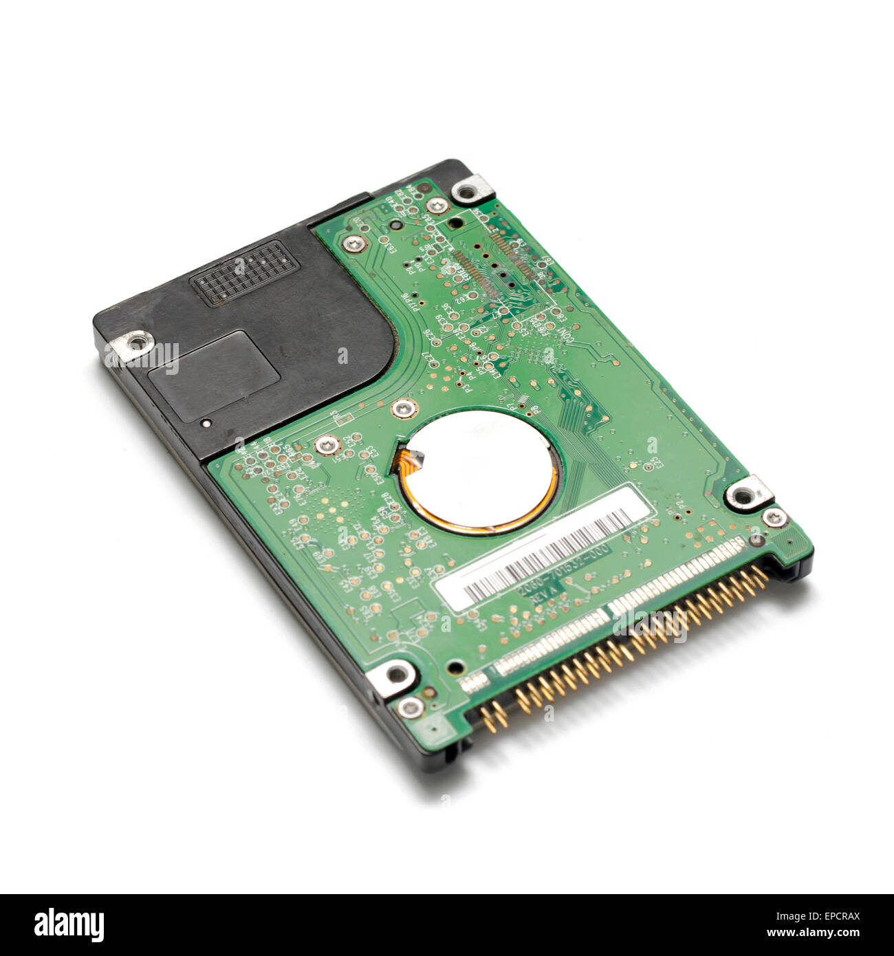 computer harddisk on a white background Stock Photo - Alamy