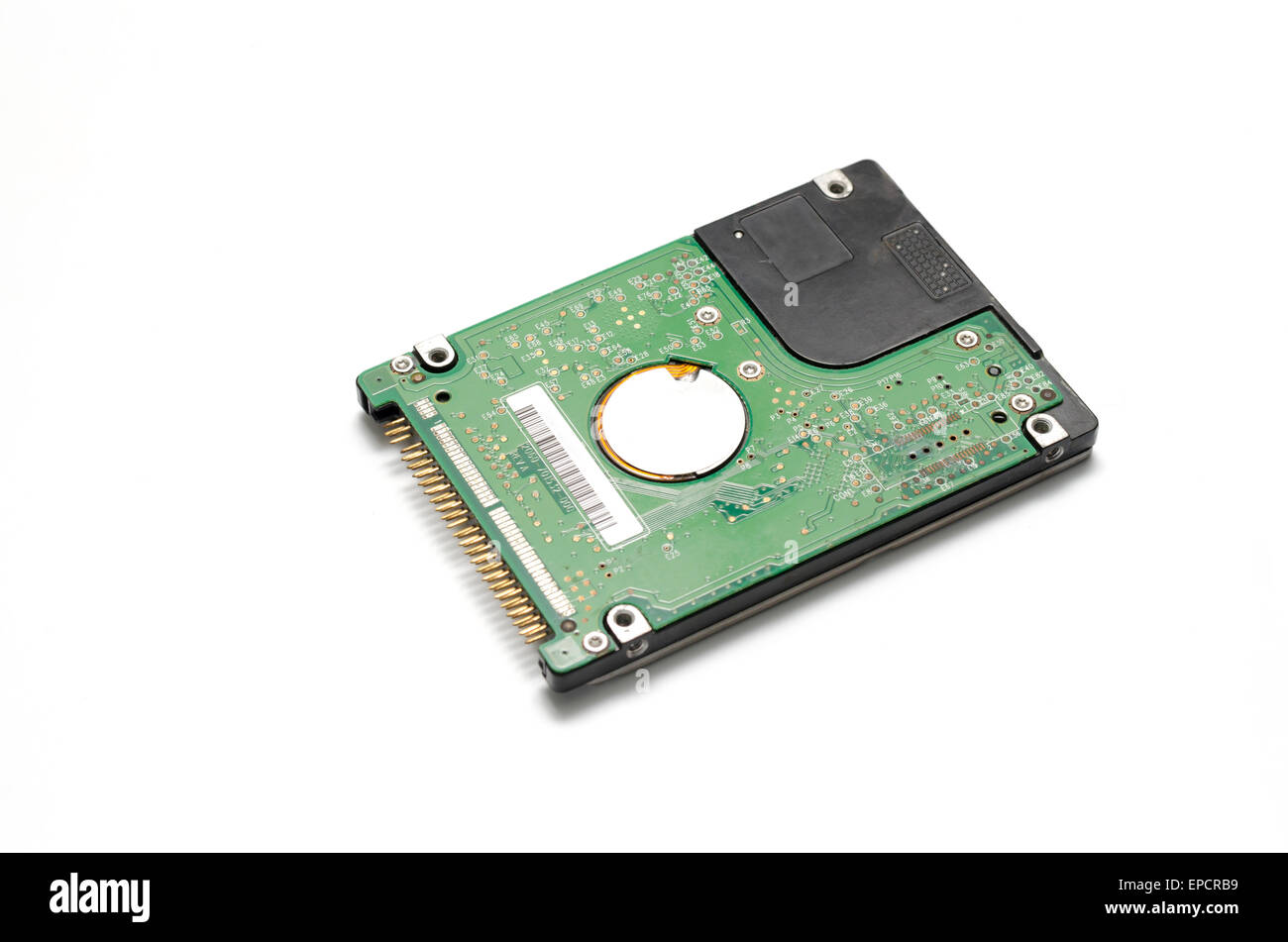 computer harddisk on a white background Stock Photo - Alamy