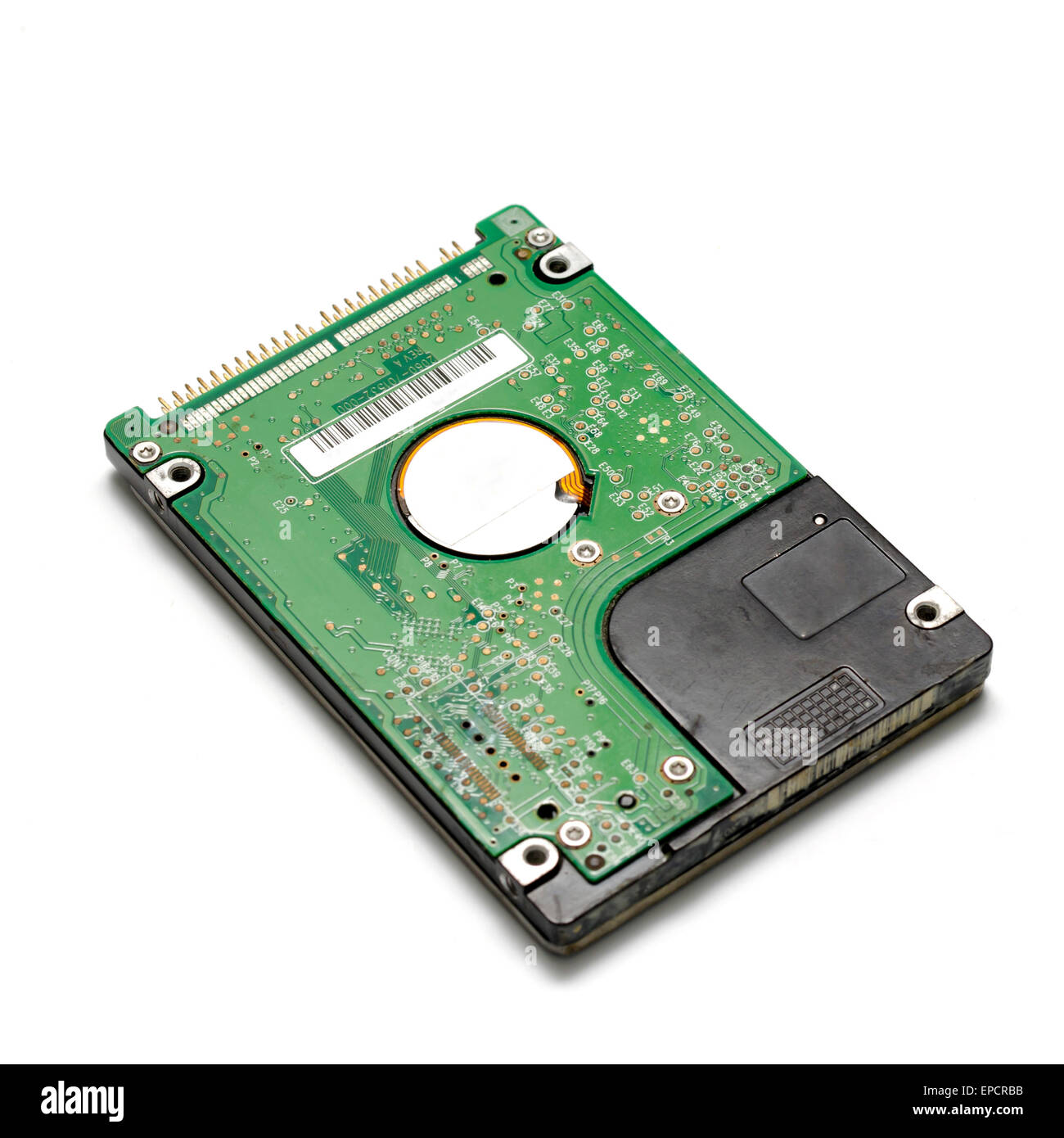 computer harddisk on a white background Stock Photo - Alamy