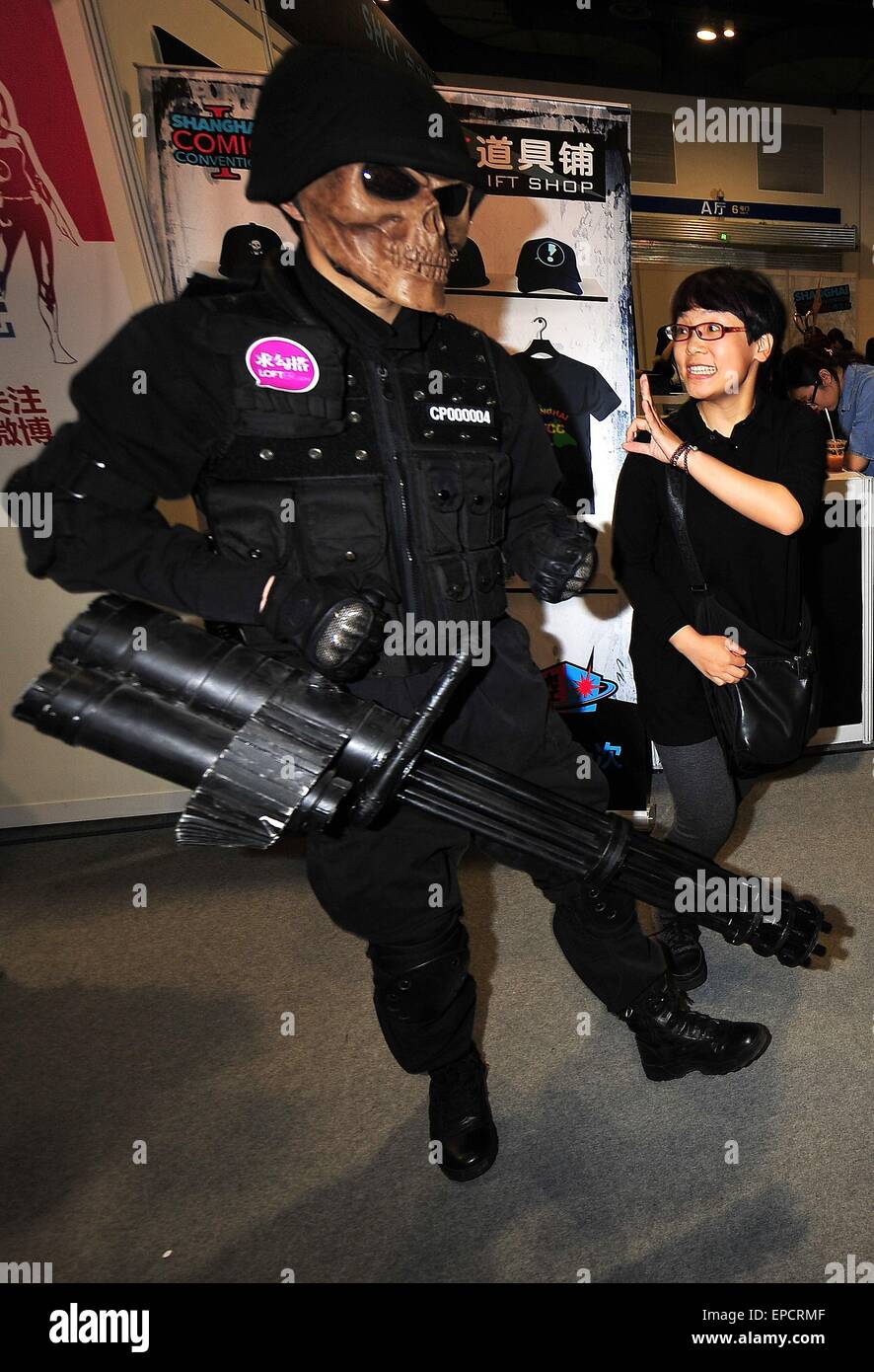 Shanghai, China. 16th May, 2015. Comic Con around the world is known ...