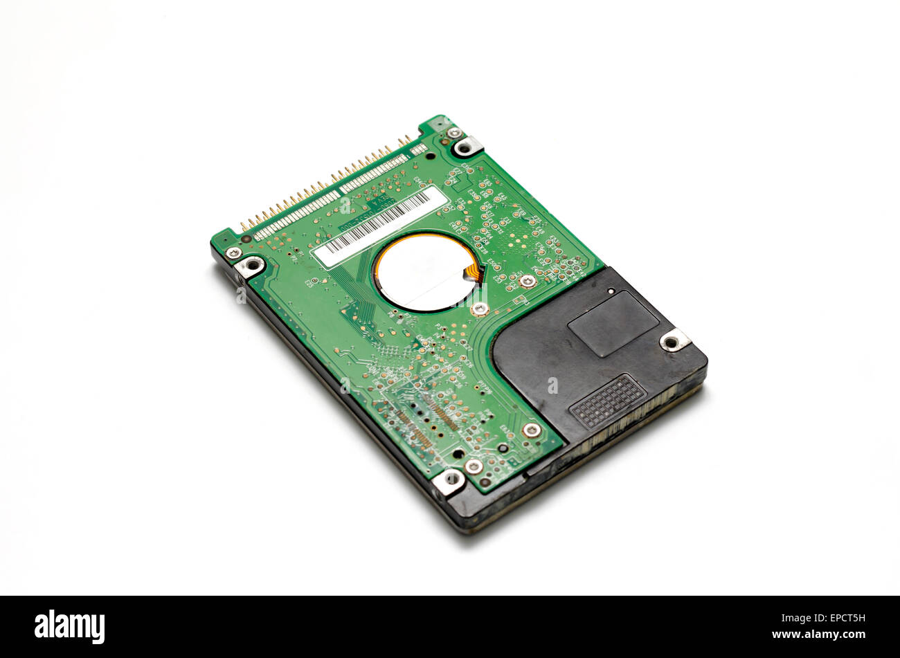 computer harddisk on a white background Stock Photo - Alamy