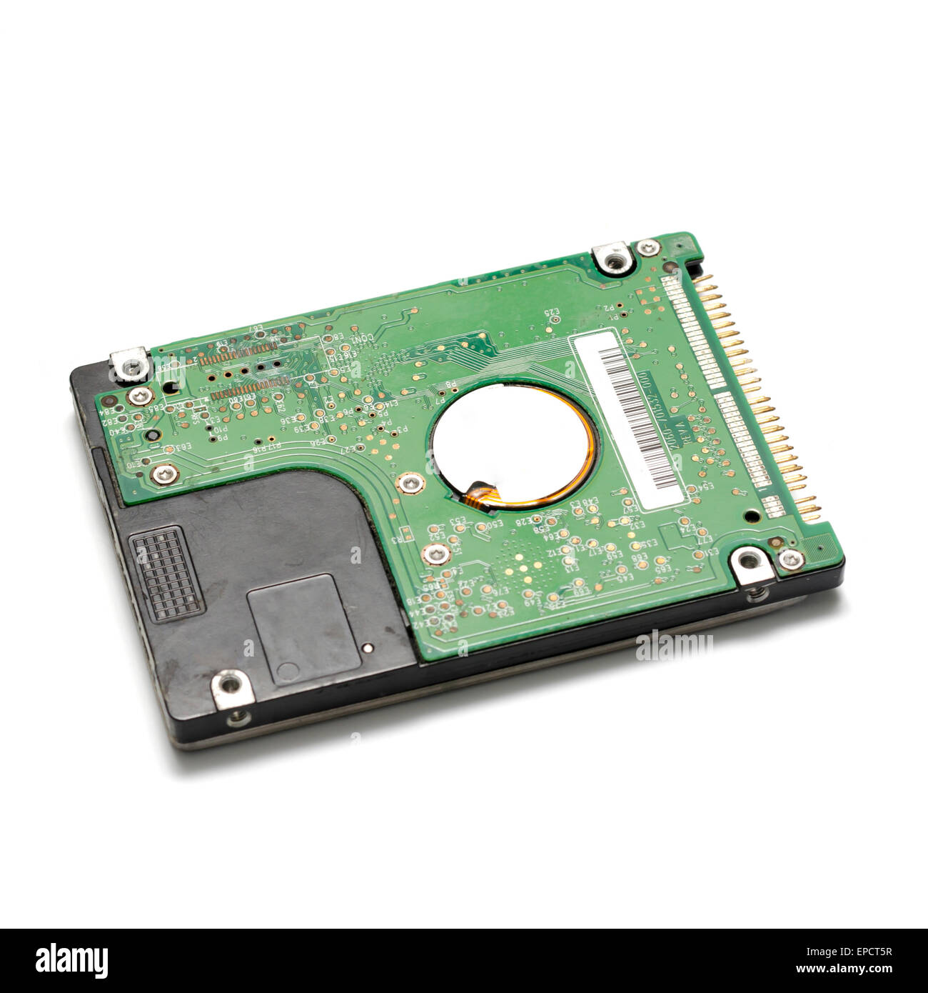 computer harddisk on a white background Stock Photo - Alamy