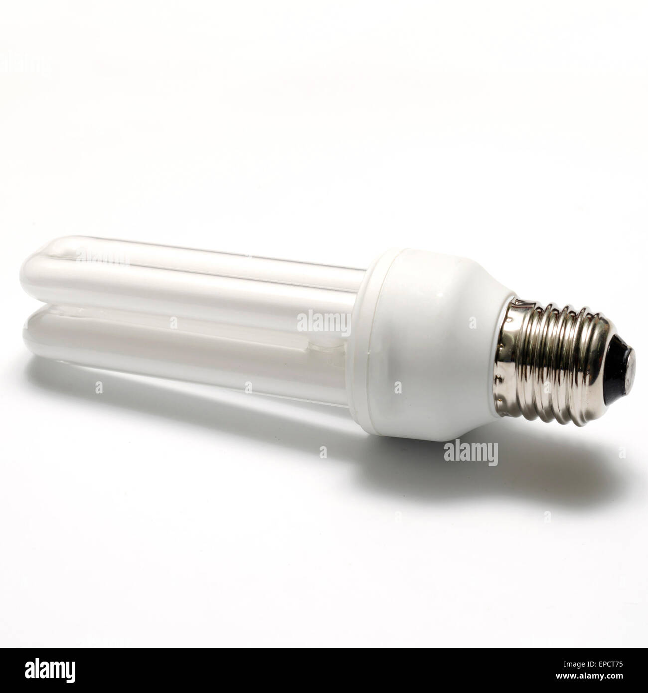 light bulb on a white background Stock Photo - Alamy