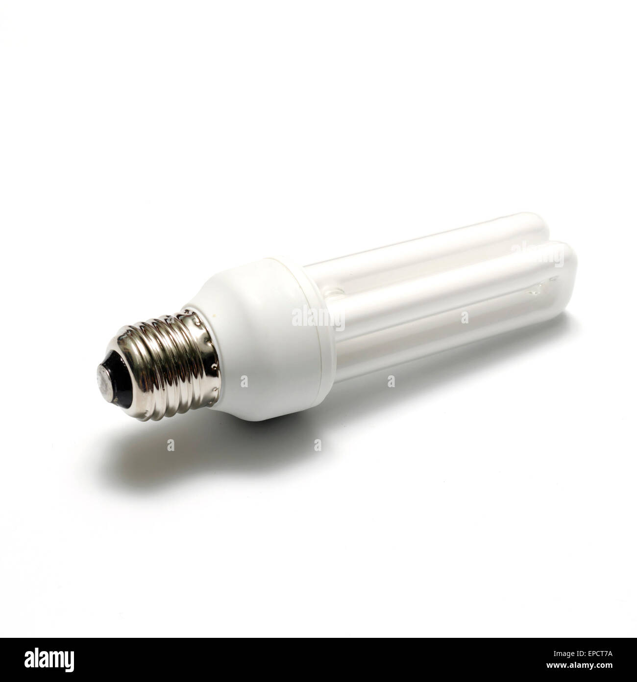 light bulb on a white background Stock Photo - Alamy
