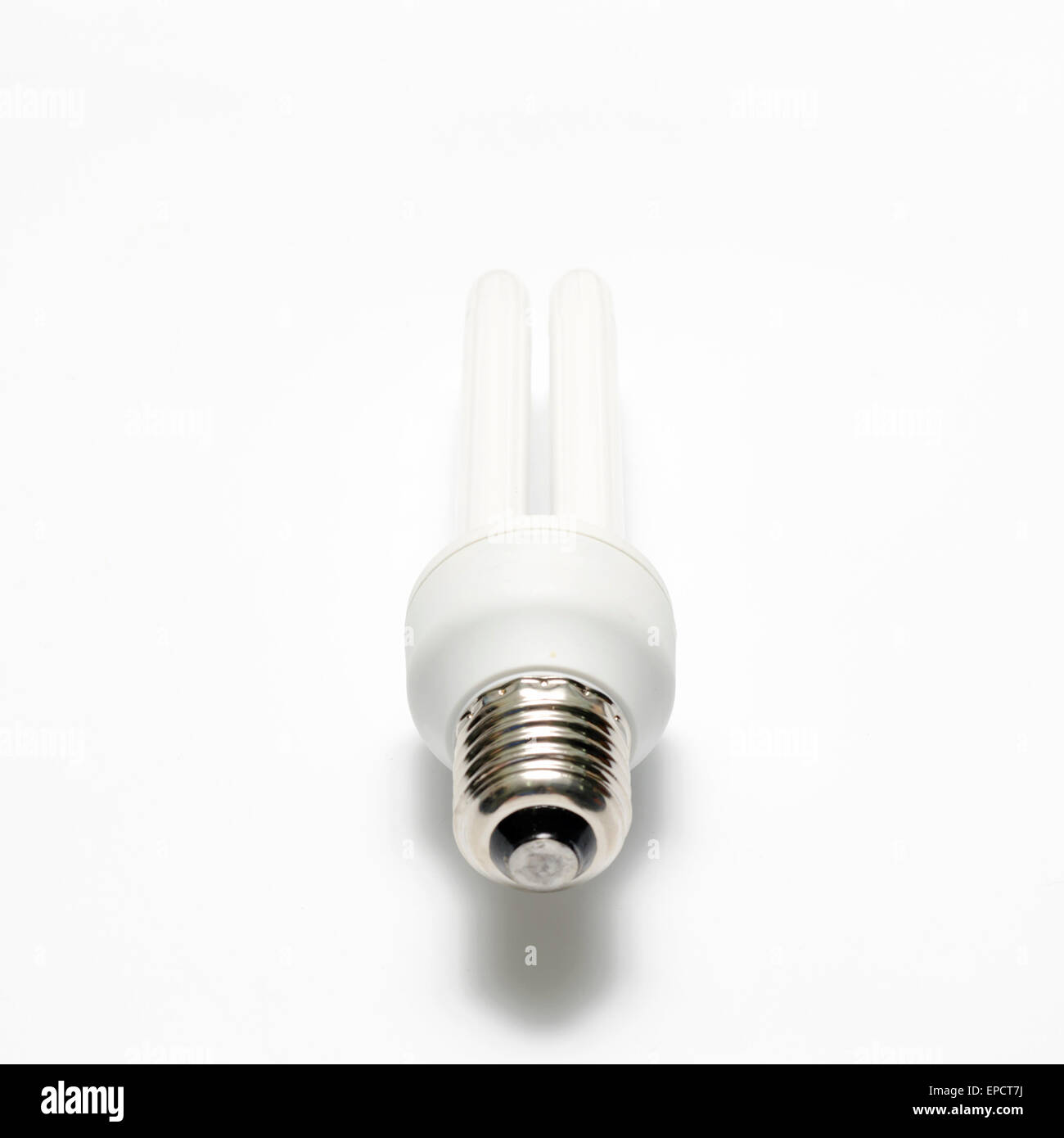 light bulb on a white background Stock Photo - Alamy