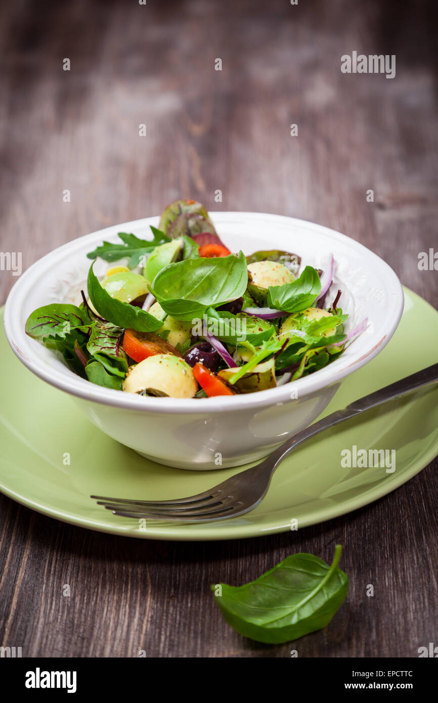 Gourmet salad herb hi-res stock photography and images - Alamy