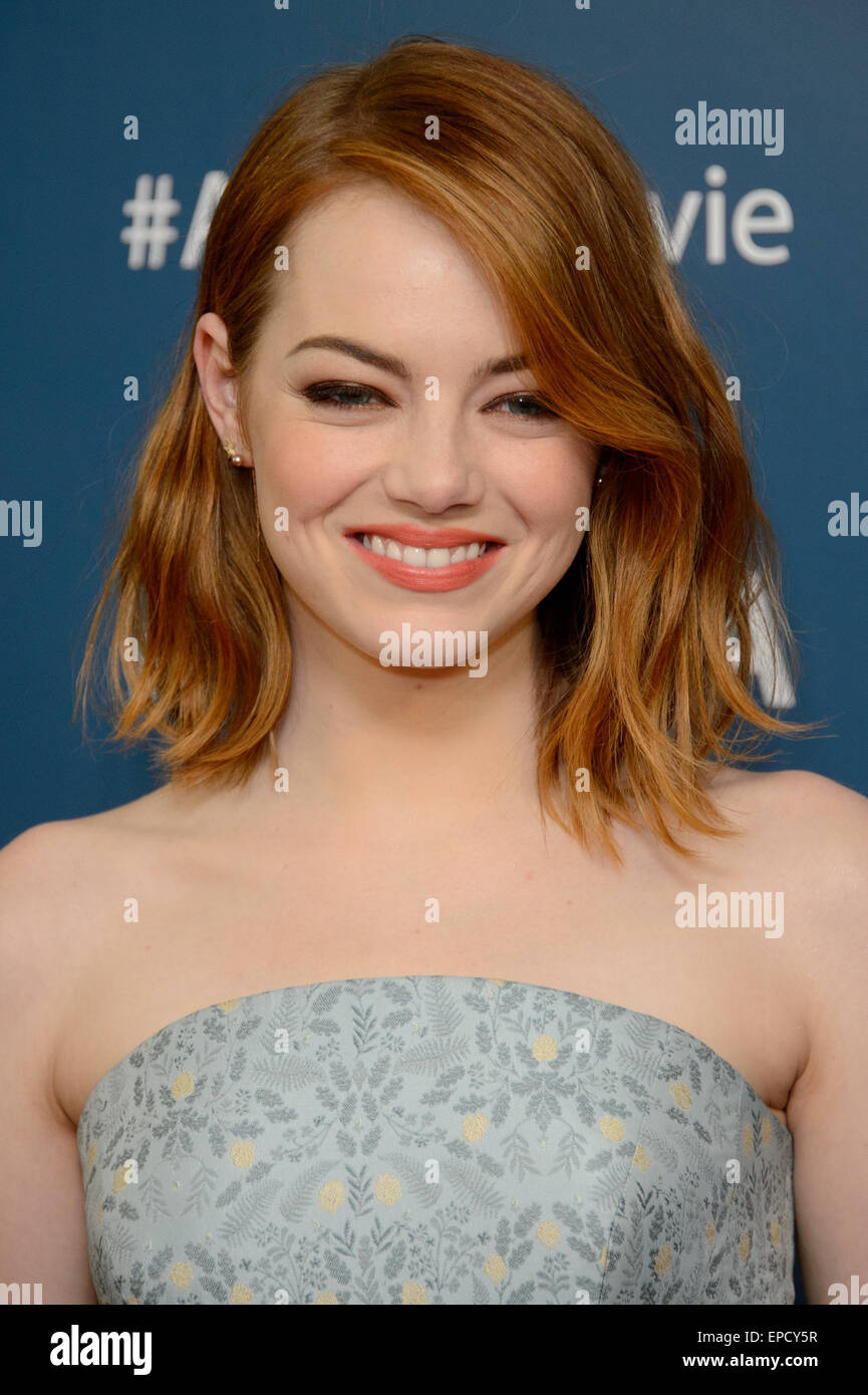 Emma Stone poses for photographers upon arrival at the UK premiere of ...