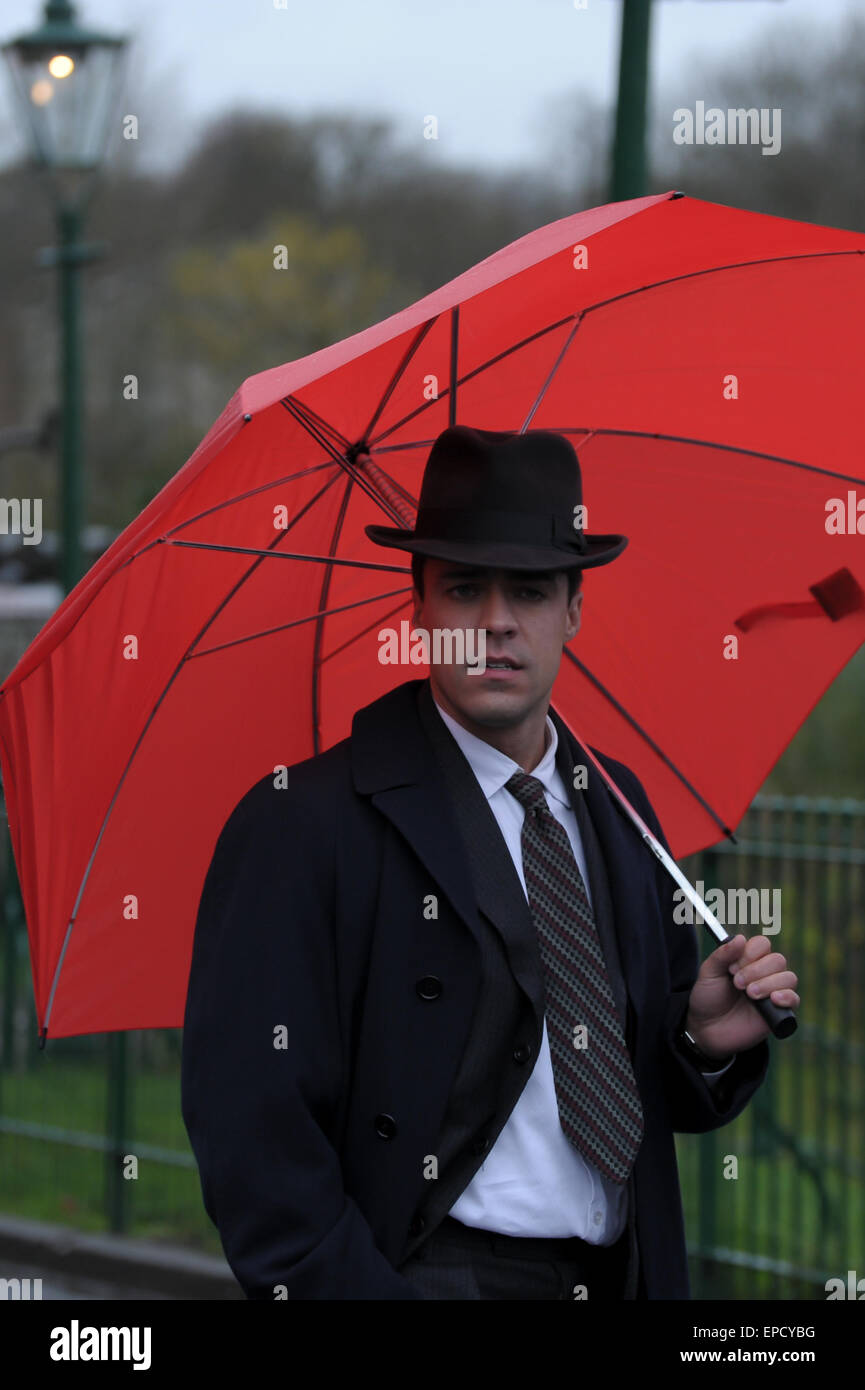 BBC drama 'WPC56' being filmed in the Black Country Museum in Dudley A ...