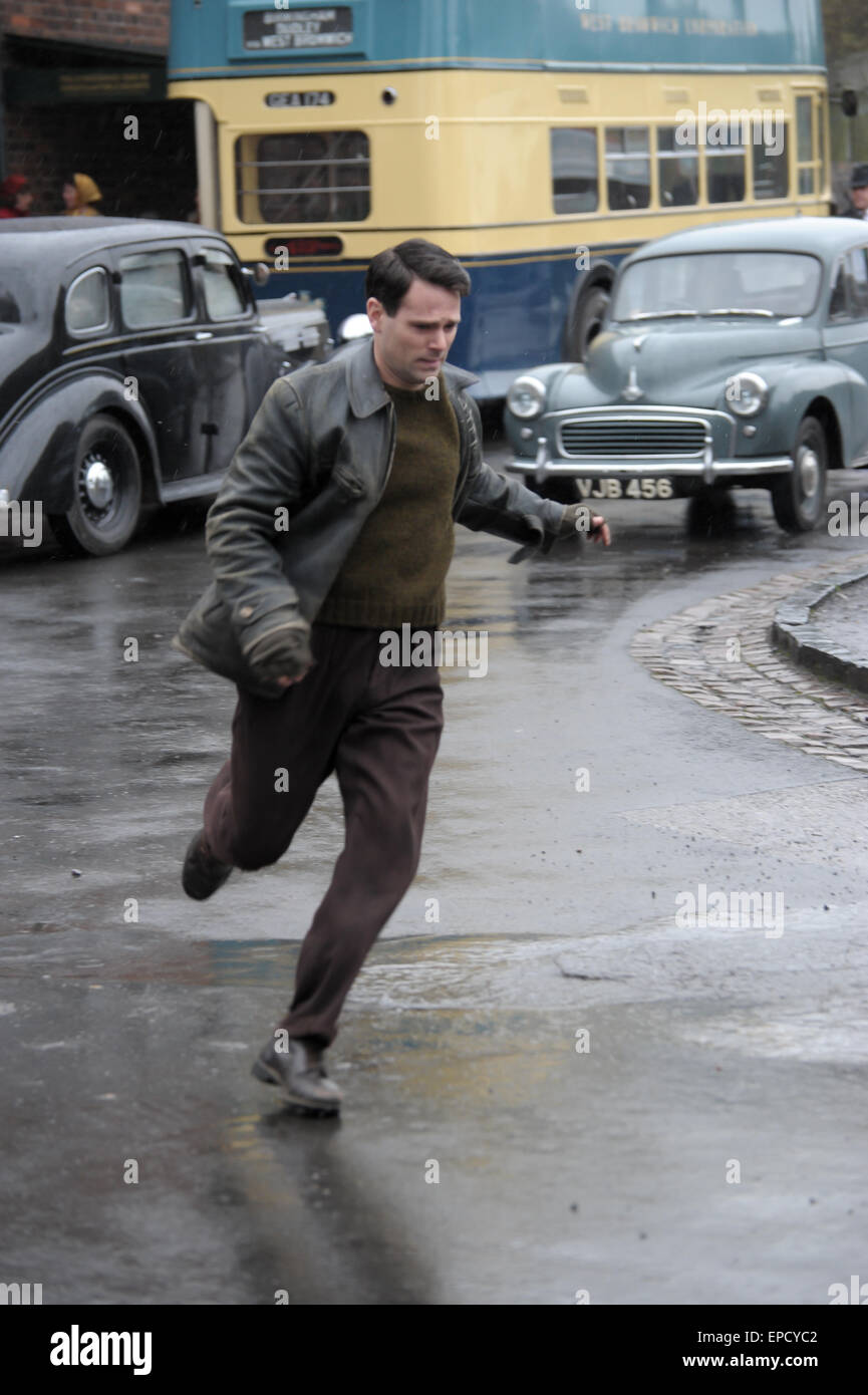 BBC drama 'WPC56' being filmed in the Black Country Museum in Dudley A ...
