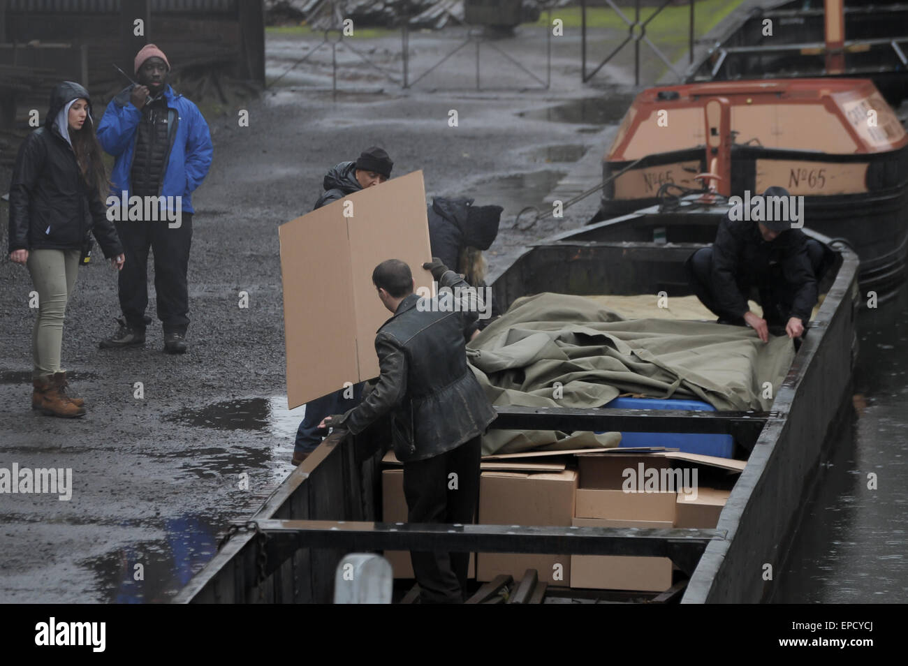 BBC drama 'WPC56' being filmed in the Black Country Museum in Dudley A ...