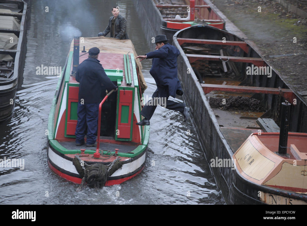 BBC drama 'WPC56' being filmed in the Black Country Museum in Dudley A ...