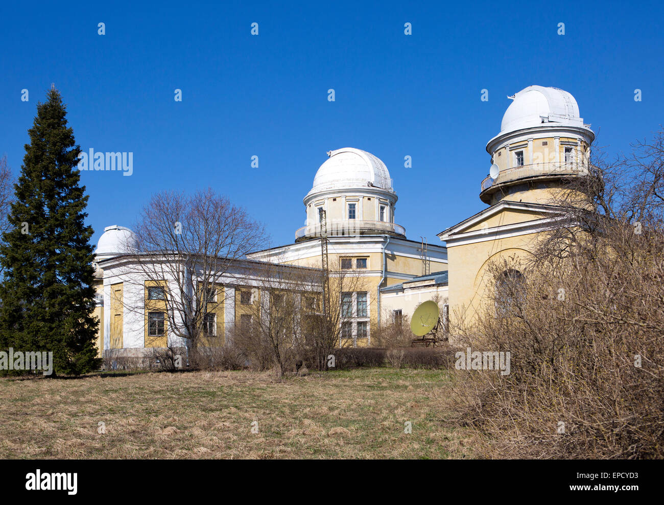 Russia, St. Petersburg, Pulkovo Observatory Stock Photo - Alamy