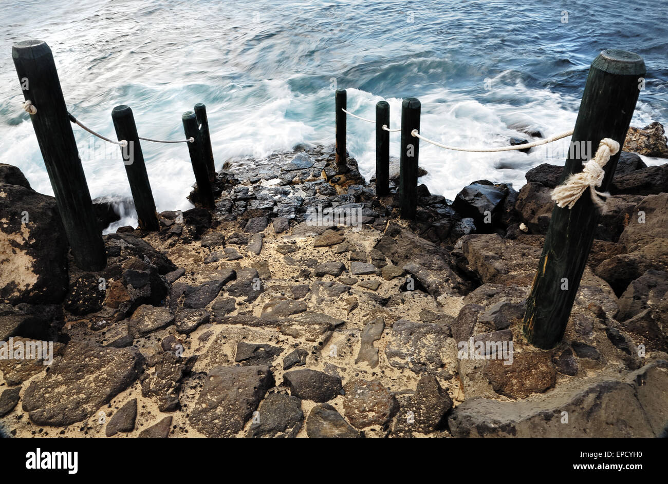 Dangerous steps hi-res stock photography and images - Alamy