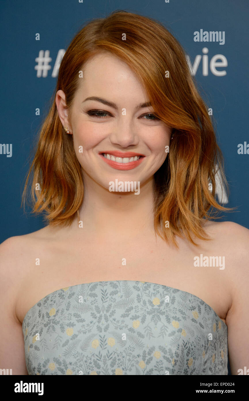 Emma Stone poses for photographers upon arrival at the UK premiere of ...