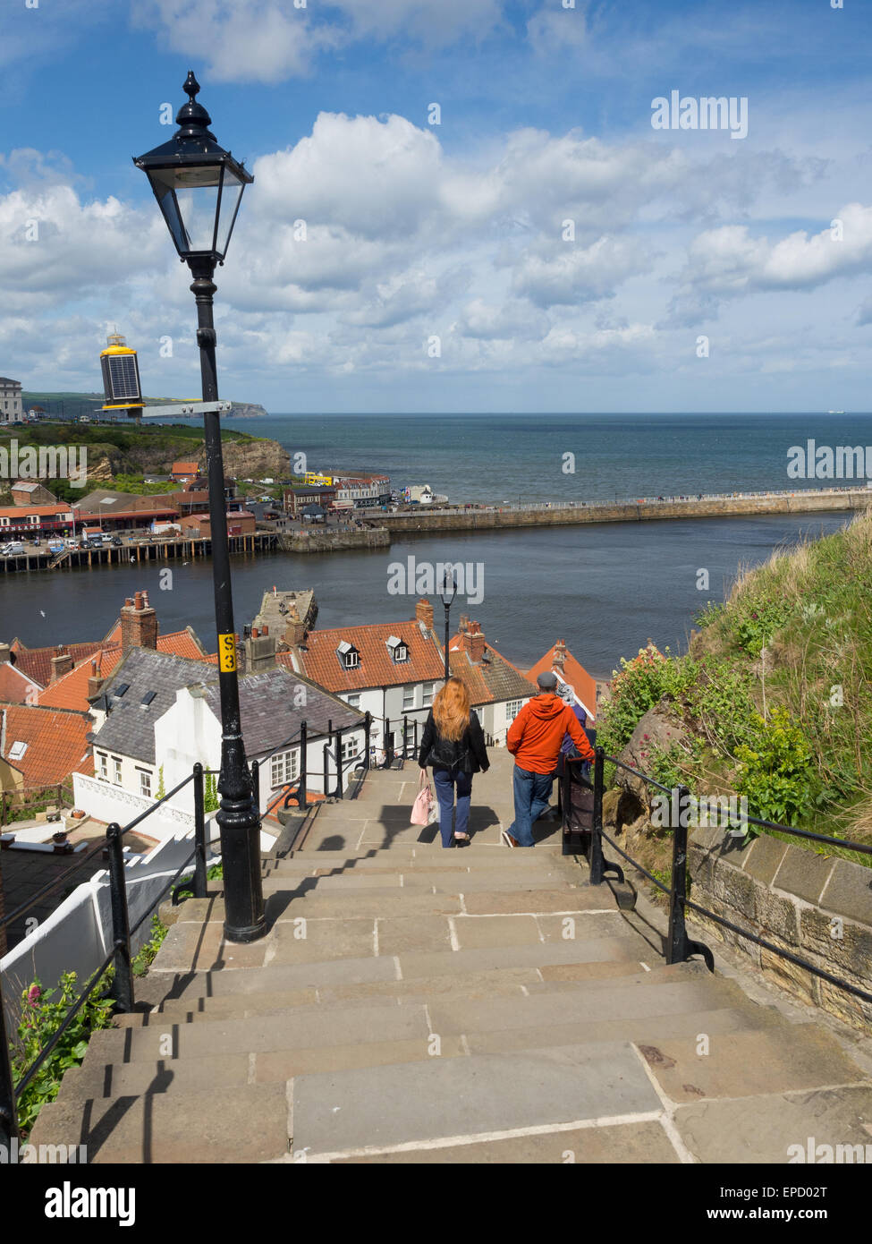Whitby Steps North Yorkshire High Resolution Stock Photography and ...