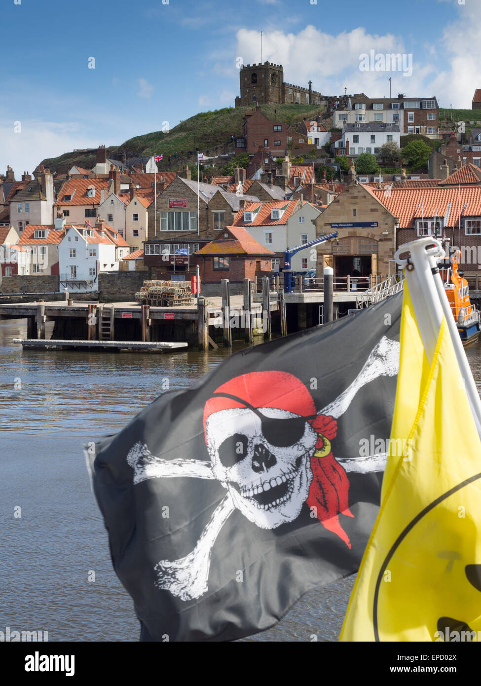 English pirate harbour hi-res stock photography and images - Alamy