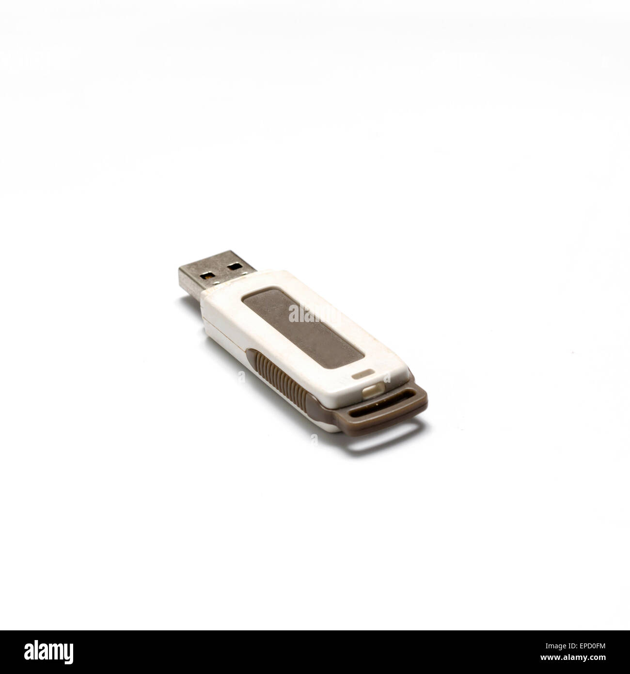 usb drive on a white background Stock Photo - Alamy