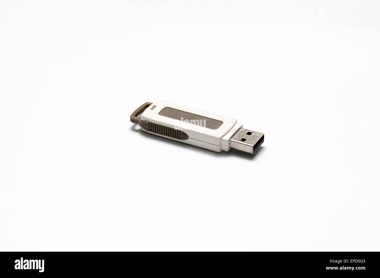 usb drive on a white background Stock Photo - Alamy