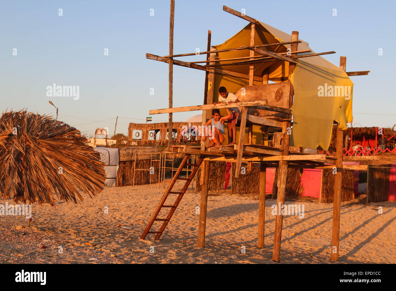 Nuseirat Refugee Camp, The Gaza Strip, Palestine. 16th May, 2015 ...
