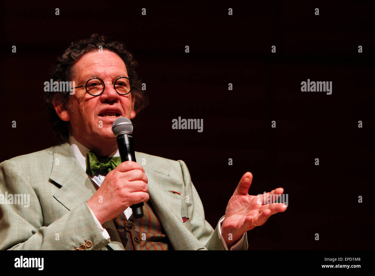 Torino, Italy, 16/05/2015. Art critic and journalist Philippe Daverio ...