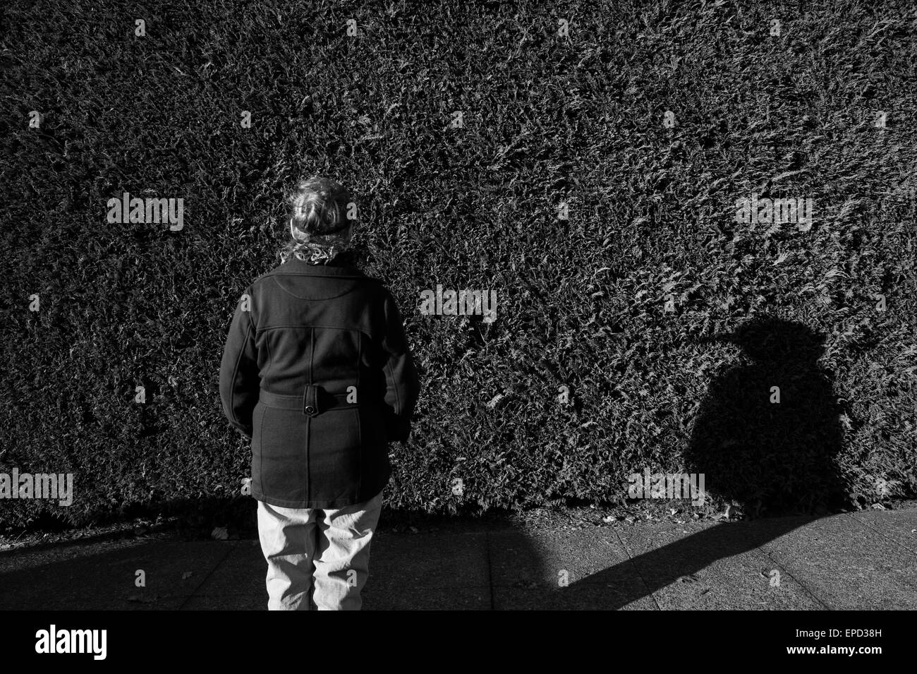 Woman wearing bird mask Black and White Stock Photos & Images - Alamy