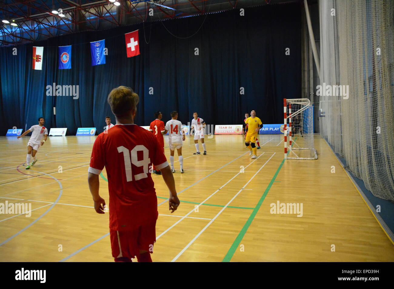 Gibraltar. 16th May, 2015. Switzerland had several chances but could ...