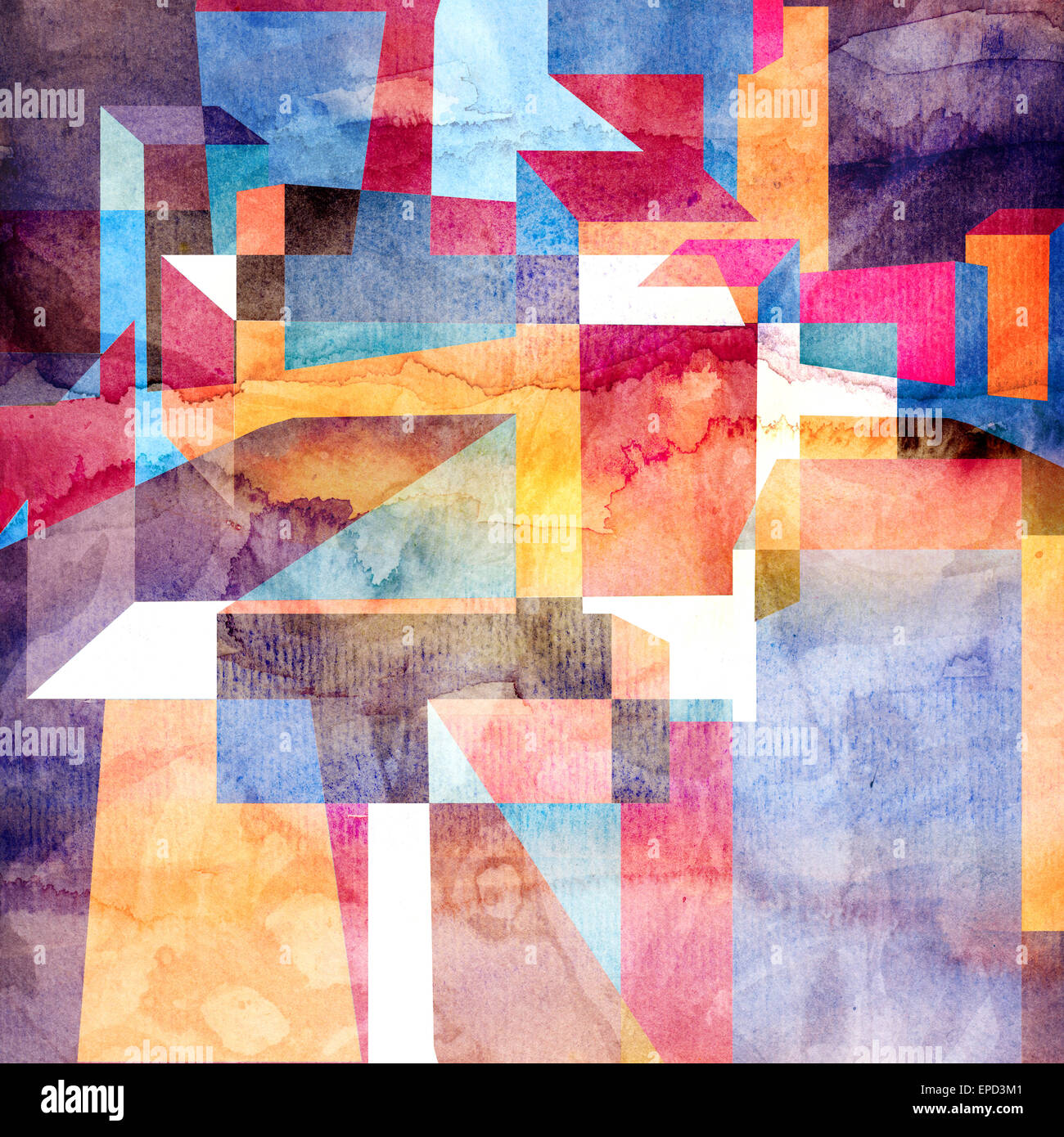 graphic a abstract background with geometric elements Stock Photo - Alamy