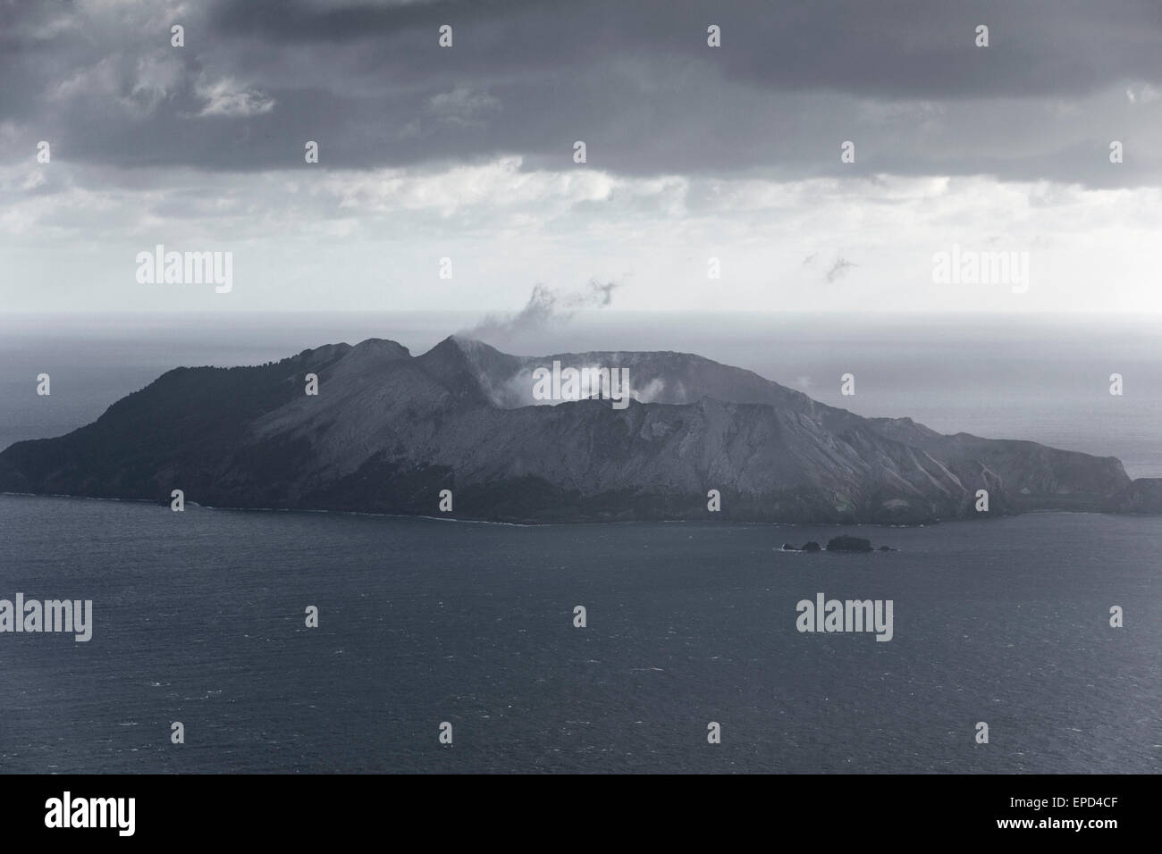 White island volcano aerial hi-res stock photography and images - Alamy