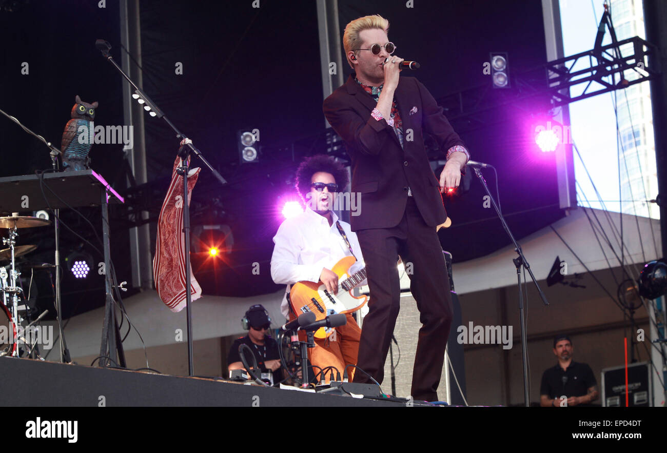 Las Vegas, Nevada, USA. 16th May, 2015. Musician Mayer Hawthorne ...