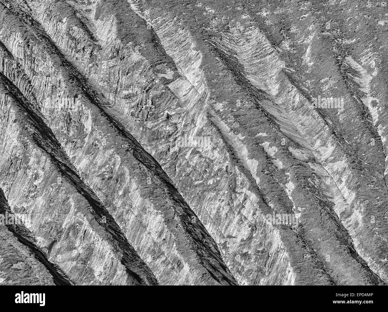 Texture on the mountain side, Ecrins,Delfinato,France,BW Stock Photo ...