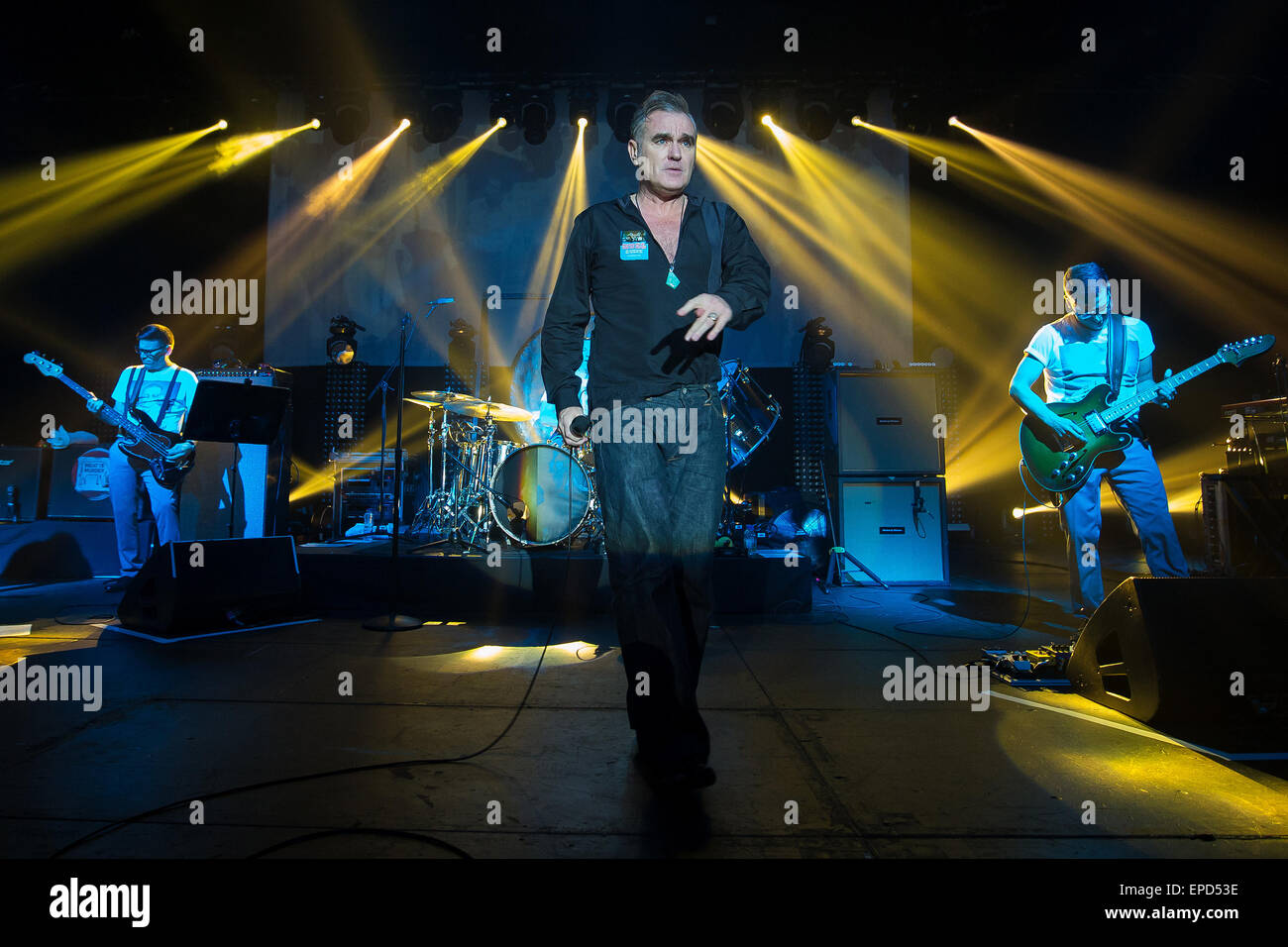 Morrissey performing live on stage at Lisebergshallen Featuring ...