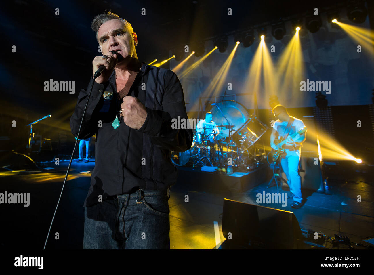 Morrissey performing live on stage at Lisebergshallen Featuring ...