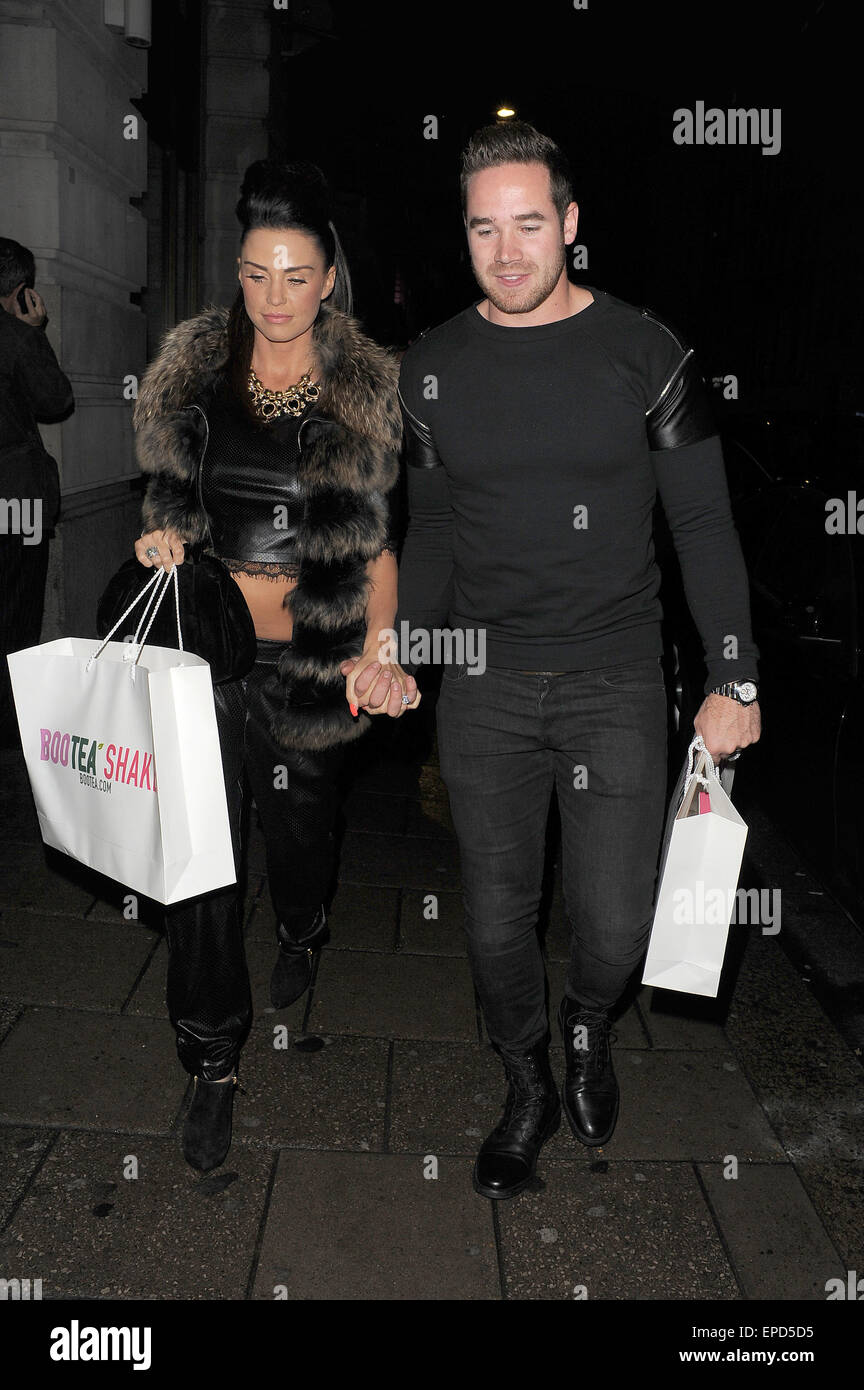 Katie Price aka Jordan, arriving at Novikov restaurant in Mayfair, with ...