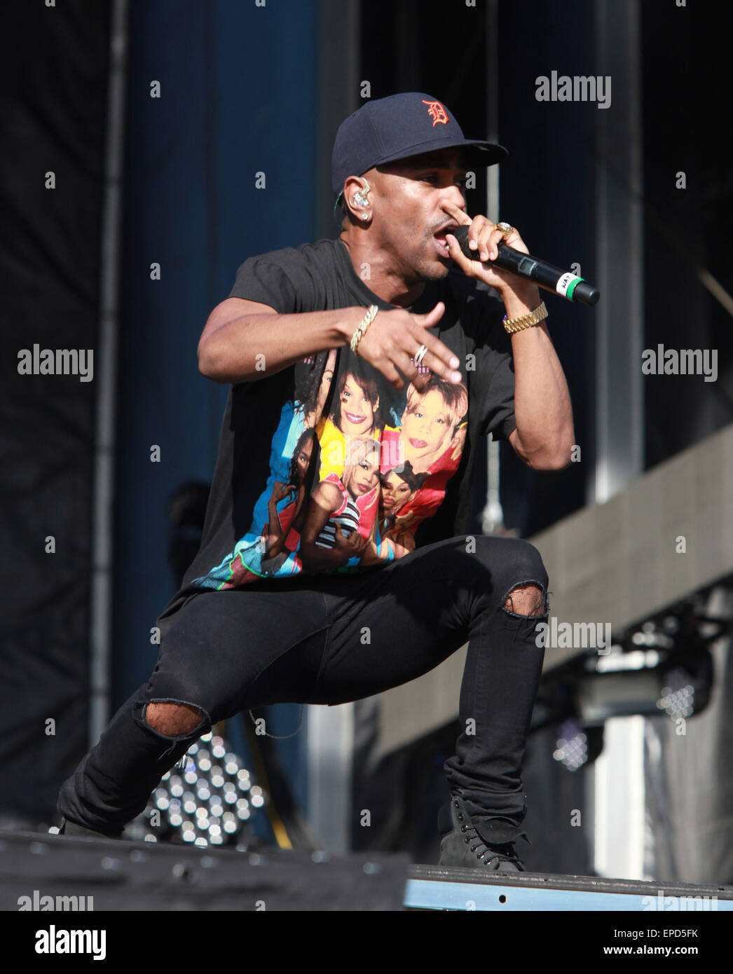 Las Vegas, Nevada, USA. 16th May, 2015. Big Sean performs on the Main ...
