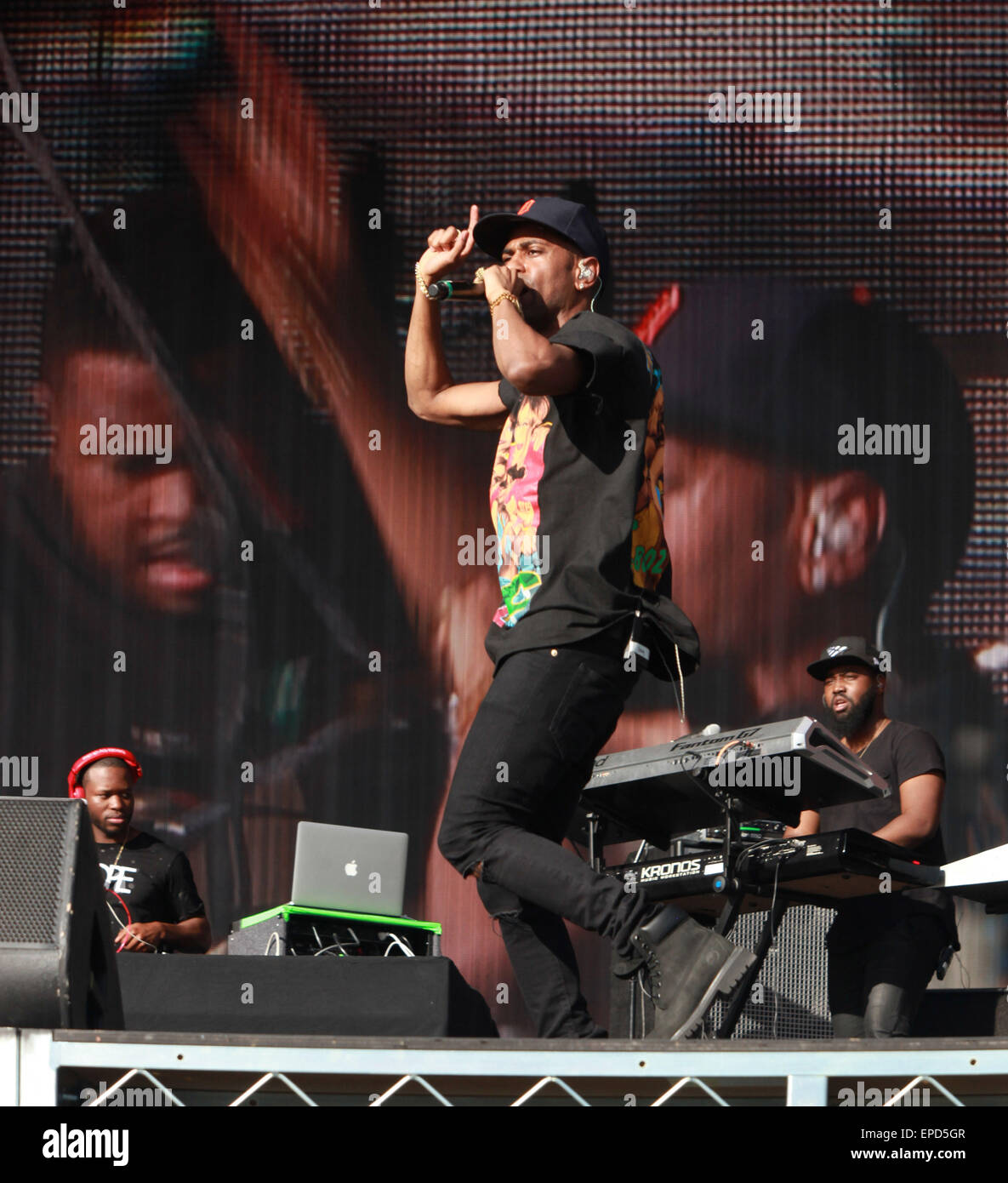 Las Vegas, Nevada, USA. 16th May, 2015. Big Sean performs on the Main ...