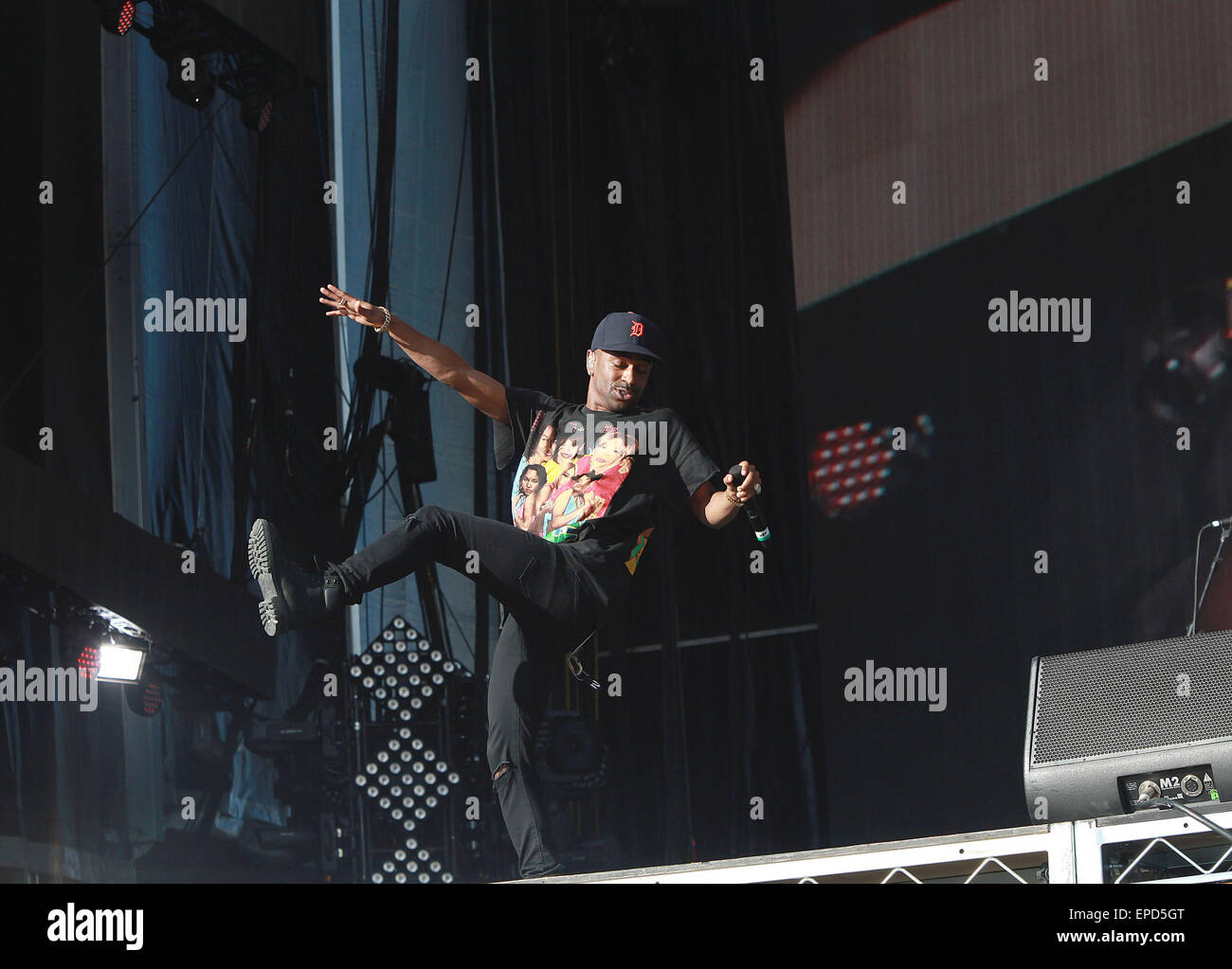 Las Vegas, Nevada, USA. 16th May, 2015. Big Sean performs on the Main ...