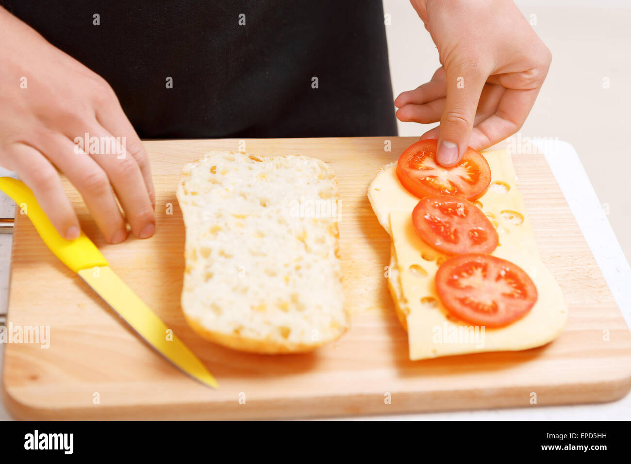 Put an apron on hi-res stock photography and images - Alamy