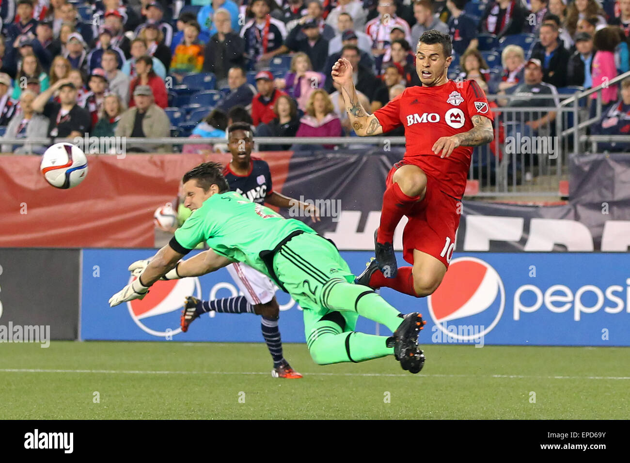 Foxborough, Massachusetts, USA. 16th May, 2015. New England Revolution ...