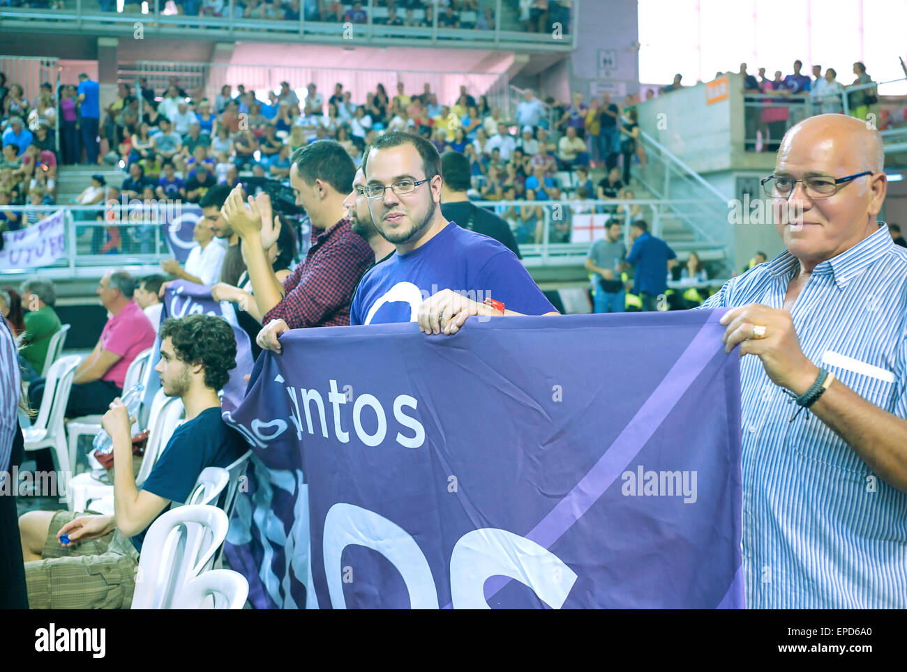 -Meeting of Pablo Iglesias, Leader of Podemos Party- Alicante May 2015 ...