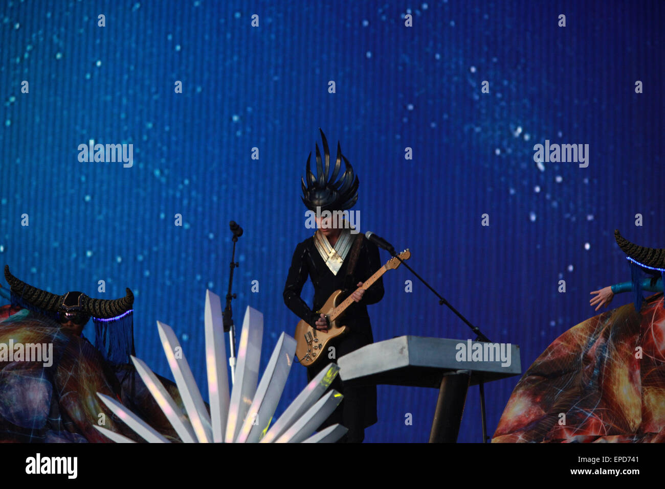 Las Vegas, Nevada, USA. 16th May, 2015. Empire of the Sun performs on ...