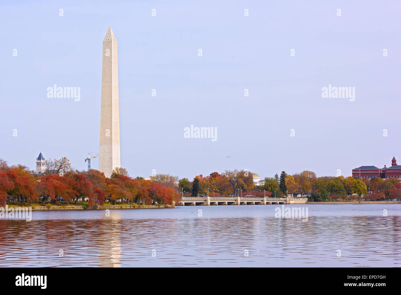 Tidal basin fall foliage hi-res stock photography and images - Alamy