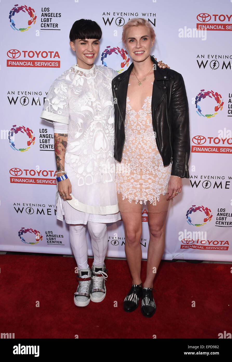 Hollywood, California, USA. 16th May, 2015. Ruby Rose & Phoebe Dahl ...