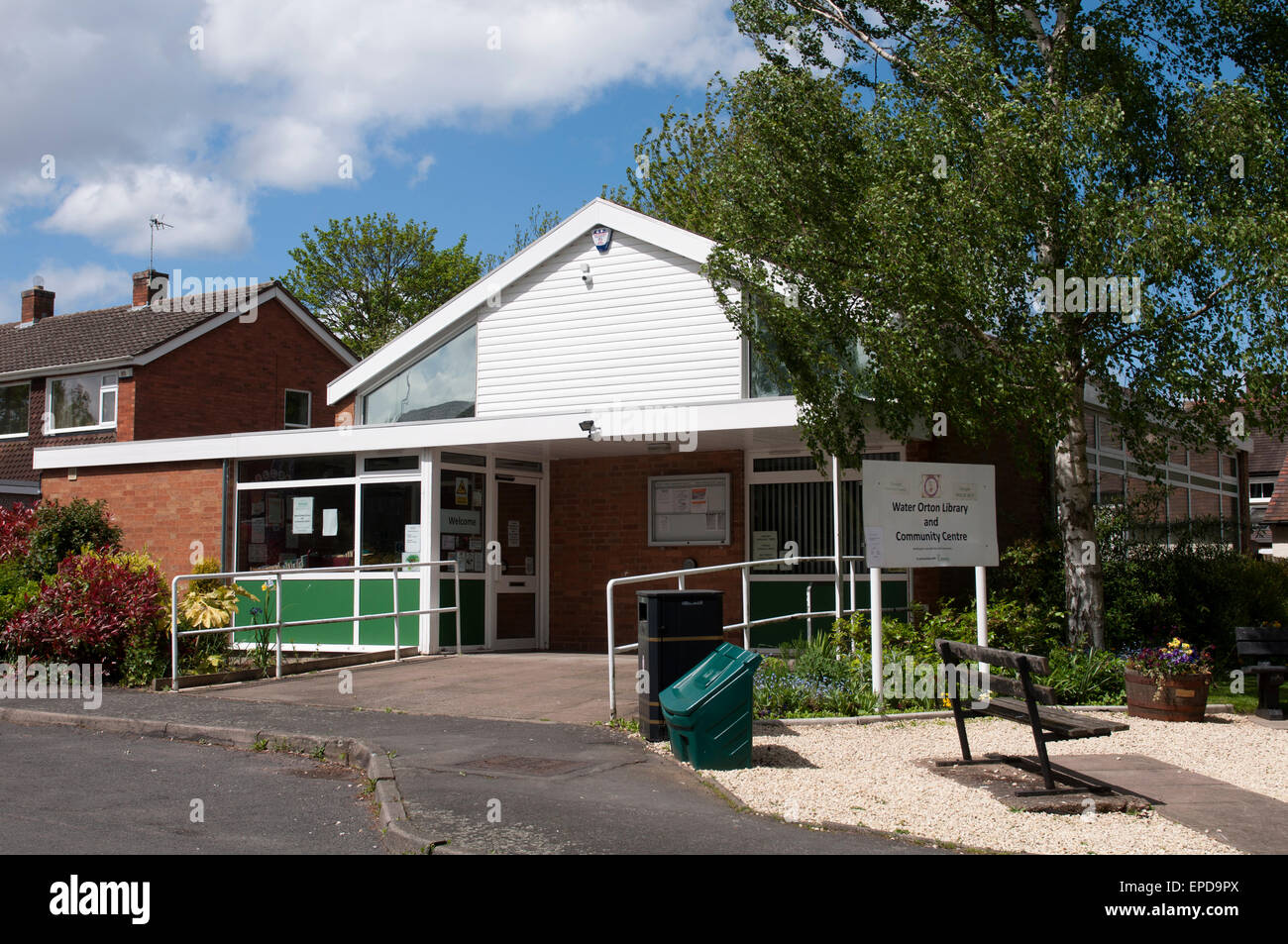 The Library and Community Centre, Water Orton, Warwickshire, England ...