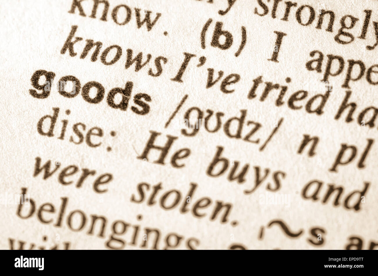 Wares goods hi-res stock photography and images - Alamy