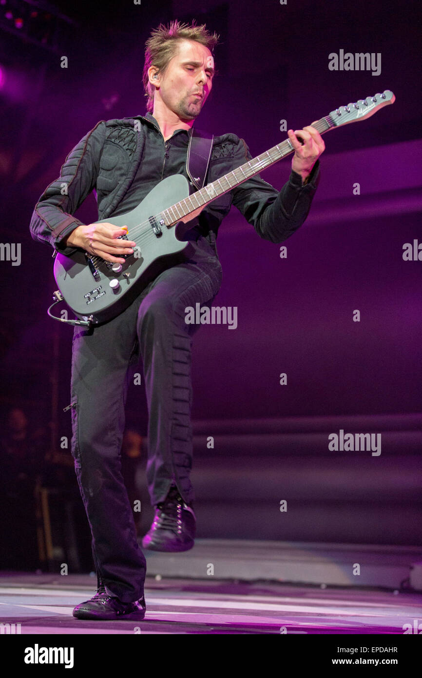 Irvine, California, USA. 17th May, 2015. Musician MATTHEW BELLAMY of ...