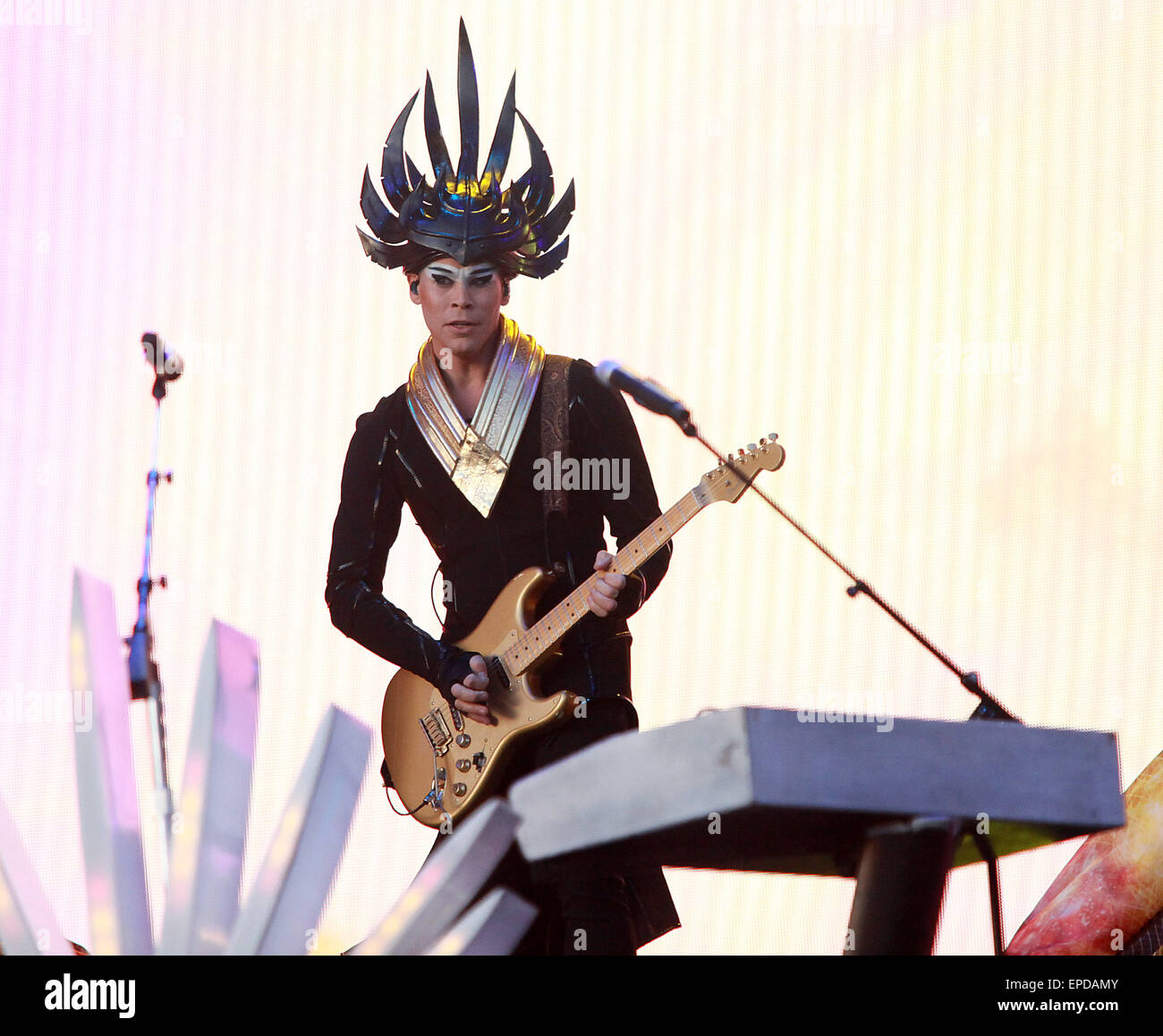Las Vegas, Nevada, USA. 17th May, 2015. Empire of the Sun performs on ...