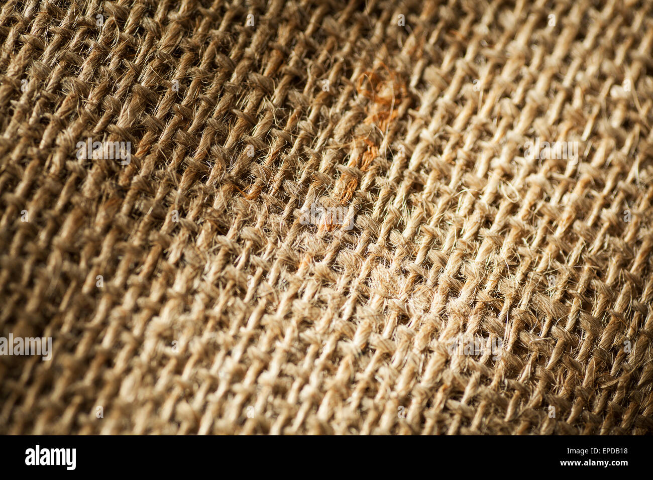 Close-up Hessian material texture (Jute/Burlap Stock Photo - Alamy